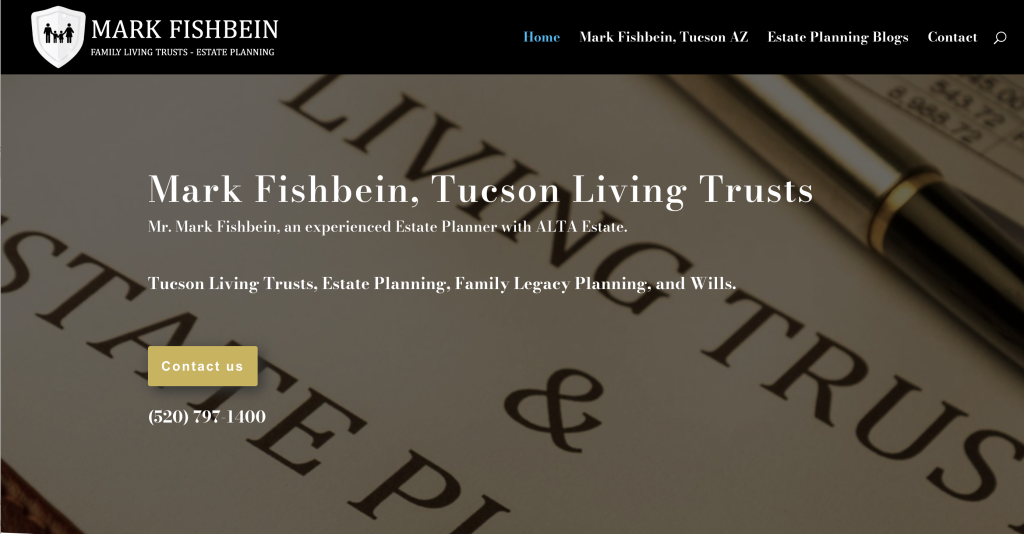 Mark Fishbein Tucson | Living Trusts | Estate Planner